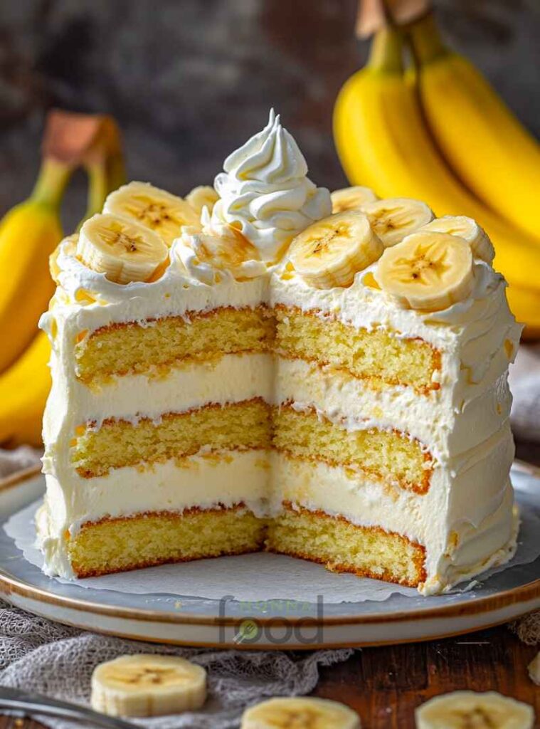Banana Cream Cake: A Deliciously Easy Recipe to Try - NonnaFood