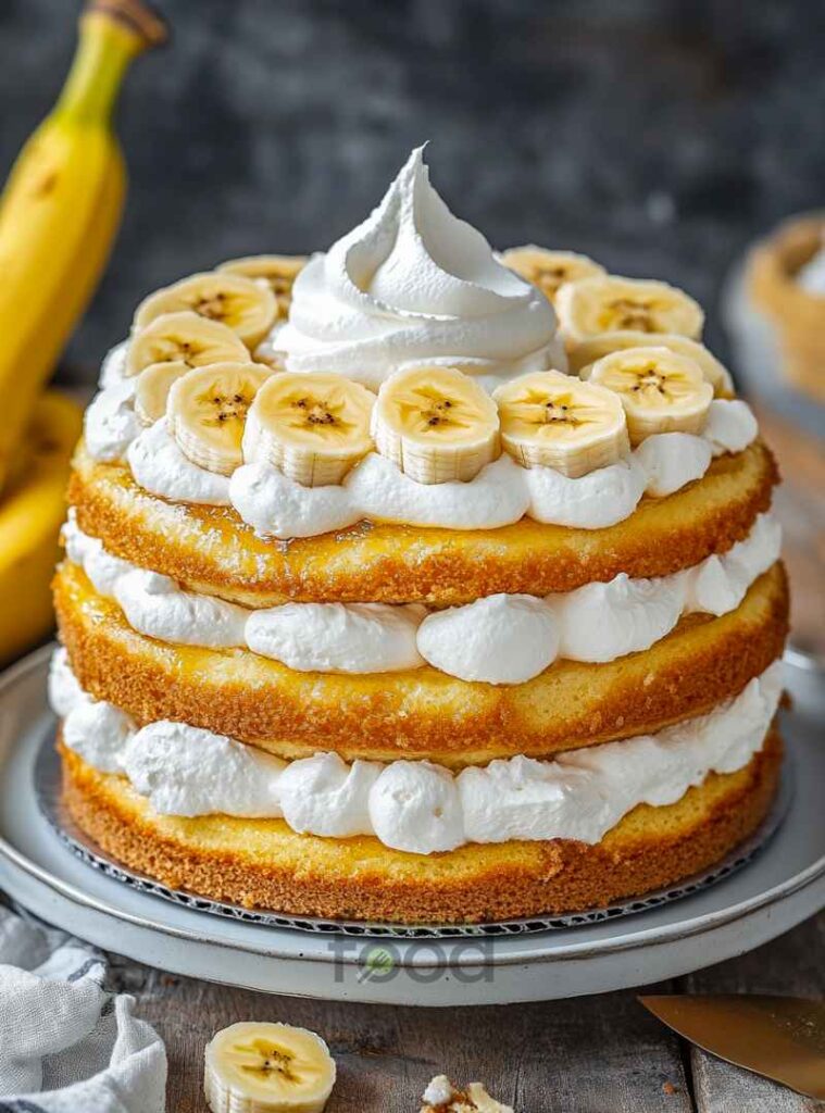 Banana Cream Cake: A Deliciously Easy Recipe to Try - NonnaFood