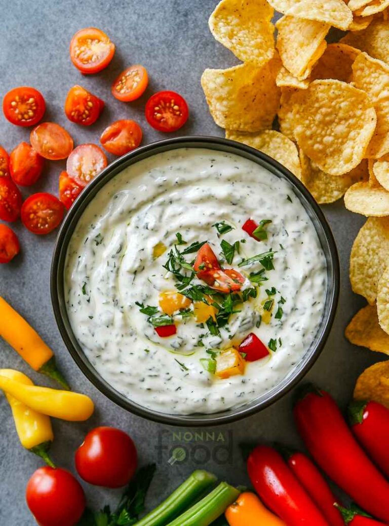 Hidden Valley Ranch Dip Recipe: Easy and Delicious Guide - NonnaFood