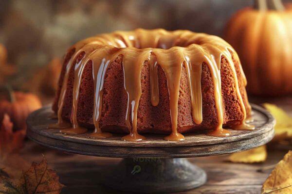 Pumpkin Bundt Cake with Brown Sugar Icing: A Fall Delight - NonnaFood