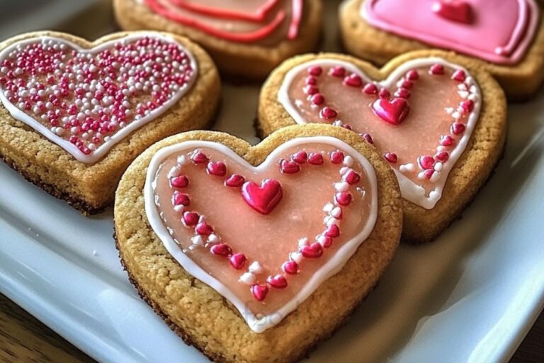 Heart-Shaped Valentine Cookies