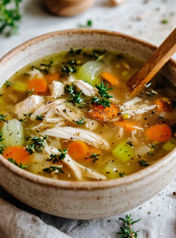 Chicken broth recipe for a delicious homemade meal - NonnaFood