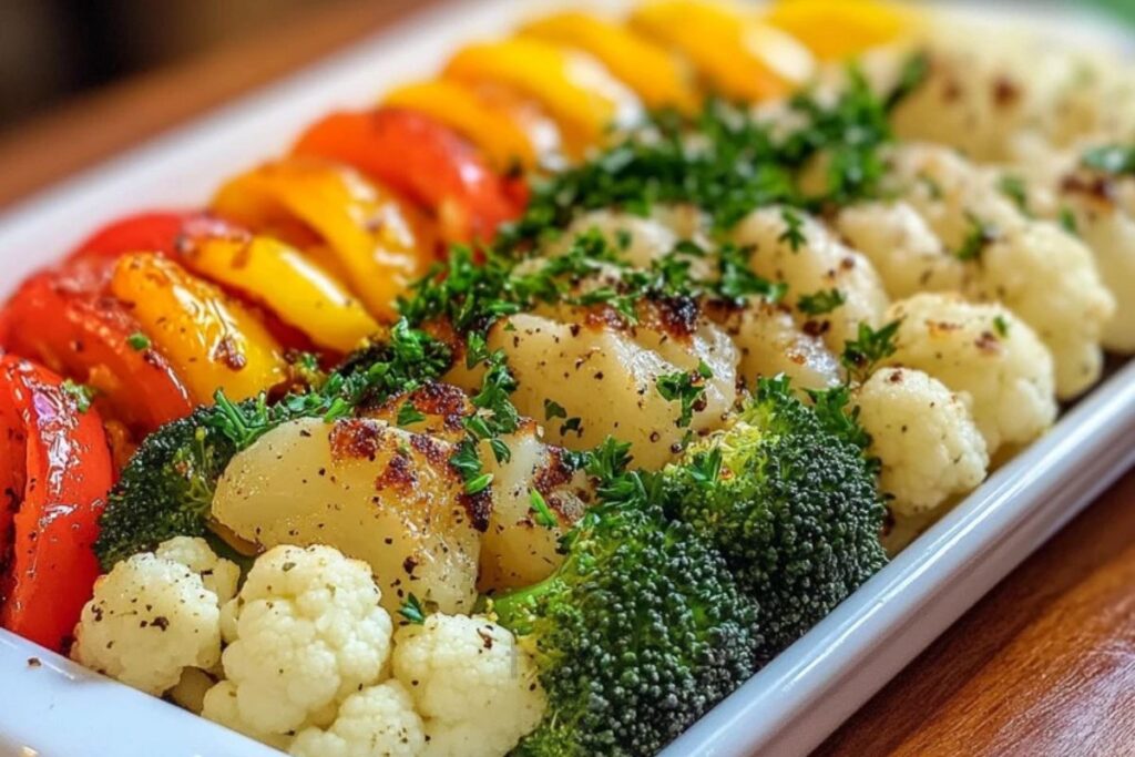Garlic Roasted Vegetables