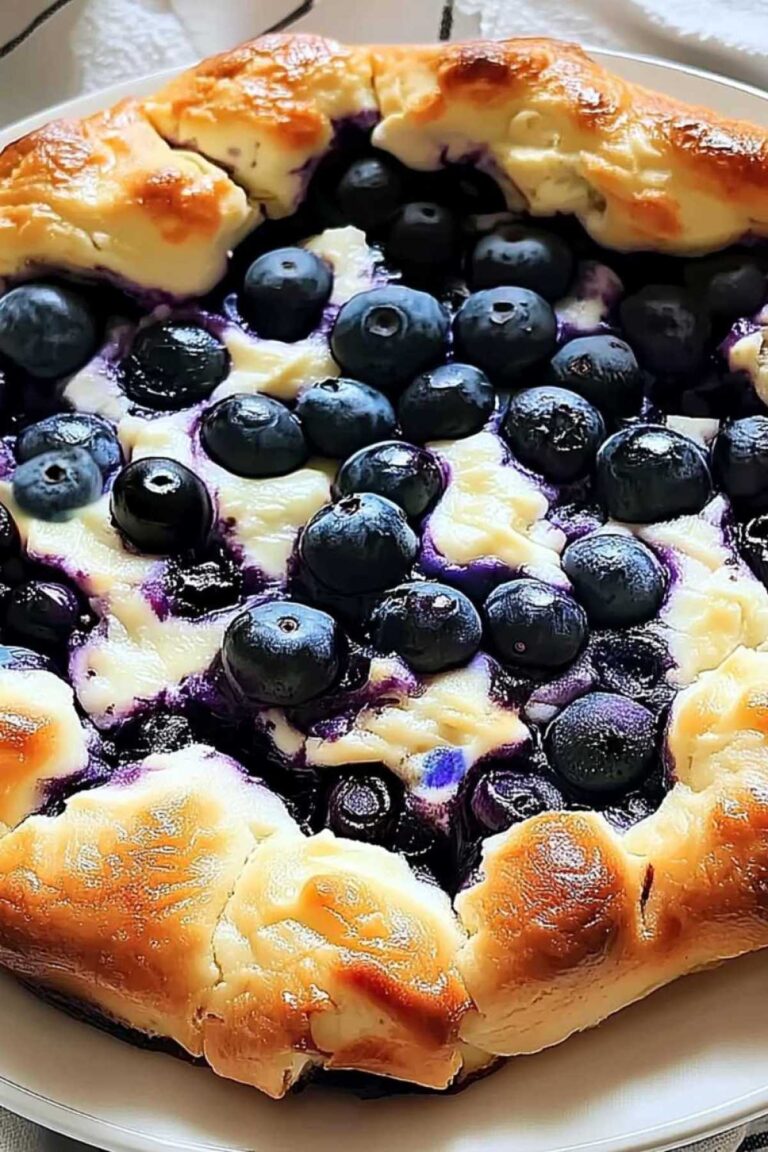 Blueberry Cottage Cheese Breakfast Bake – Just 6 Ingredients