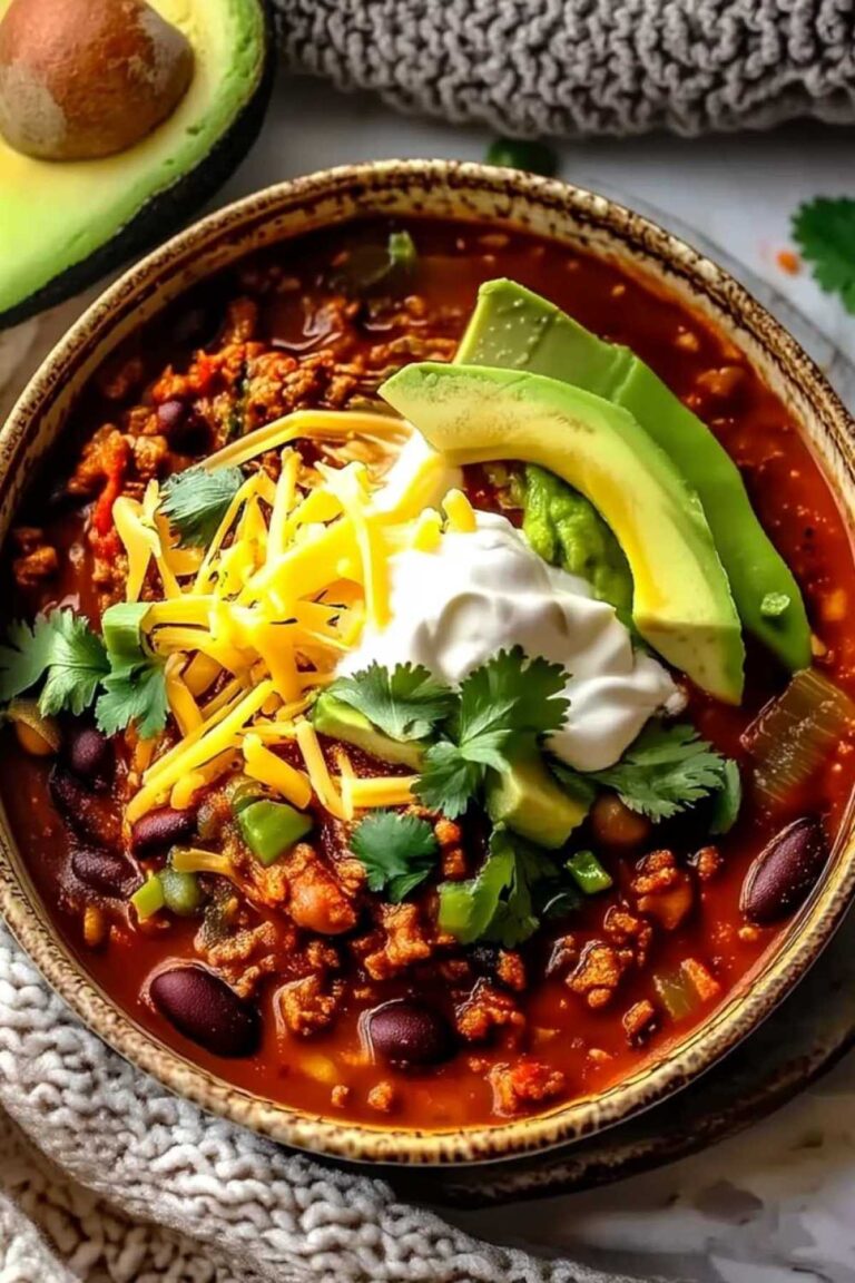 Easy Chipotle Cheddar Beef Chili – Bold, Creamy & Smoky