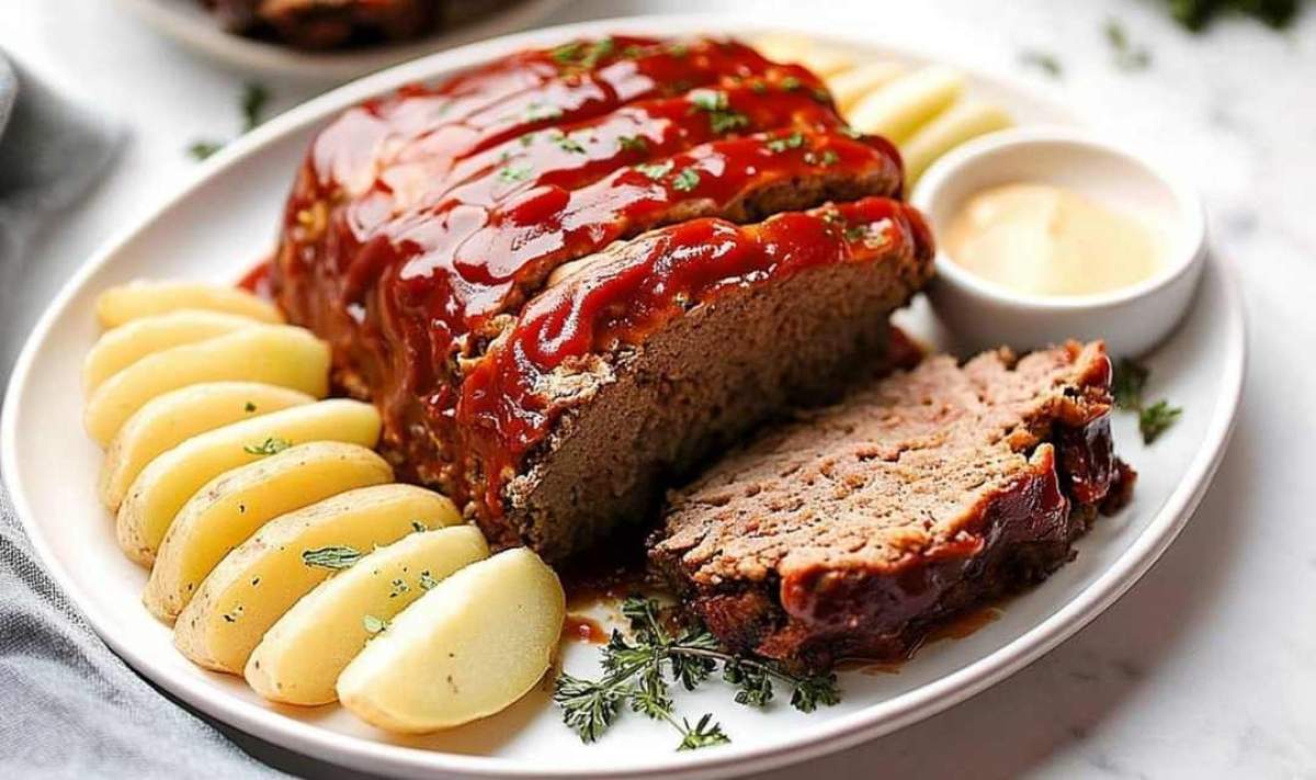 Classic Homemade Meatloaf – Easy 5-Step Recipe