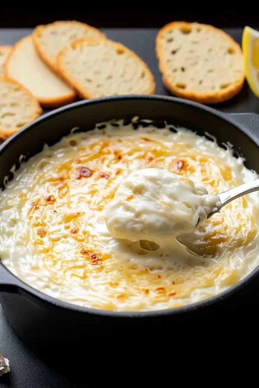 5 Easy Creamy Roasted Garlic Parmesan Dip Steps