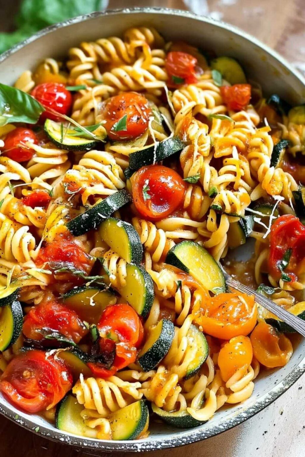 Easy 30-Minute Tomato Zucchini Pasta Recipe
