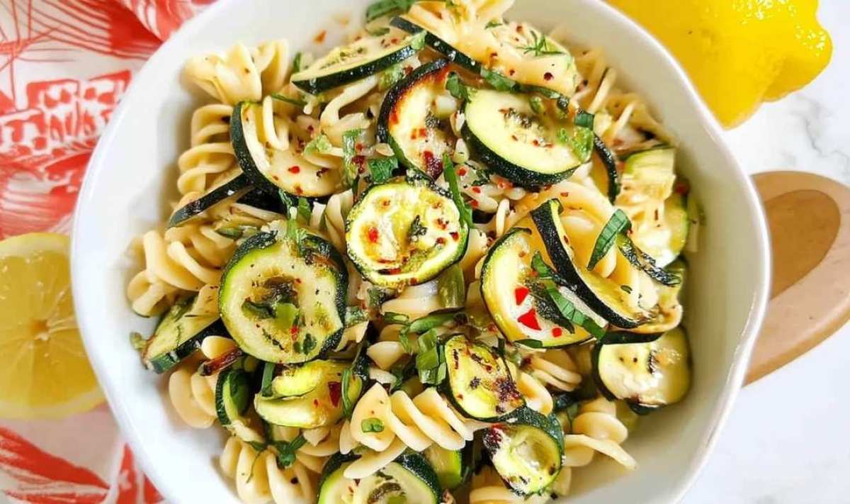 Easy Zucchini Pasta Salad Recipe - 7 Simple Steps