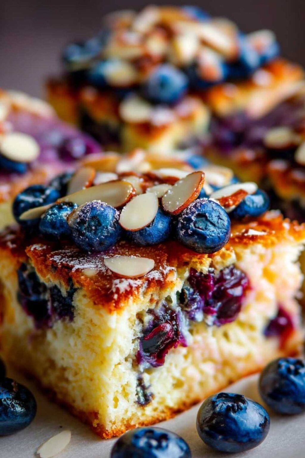 Blueberry Almond Cake – Moist, Nutty & Easy to Make