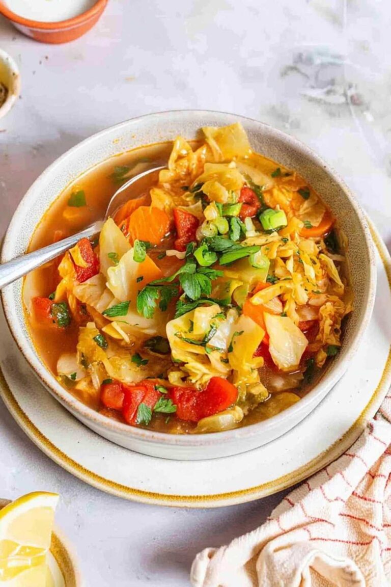 Detox Cabbage Soup – 30-Minute Healing Recipe