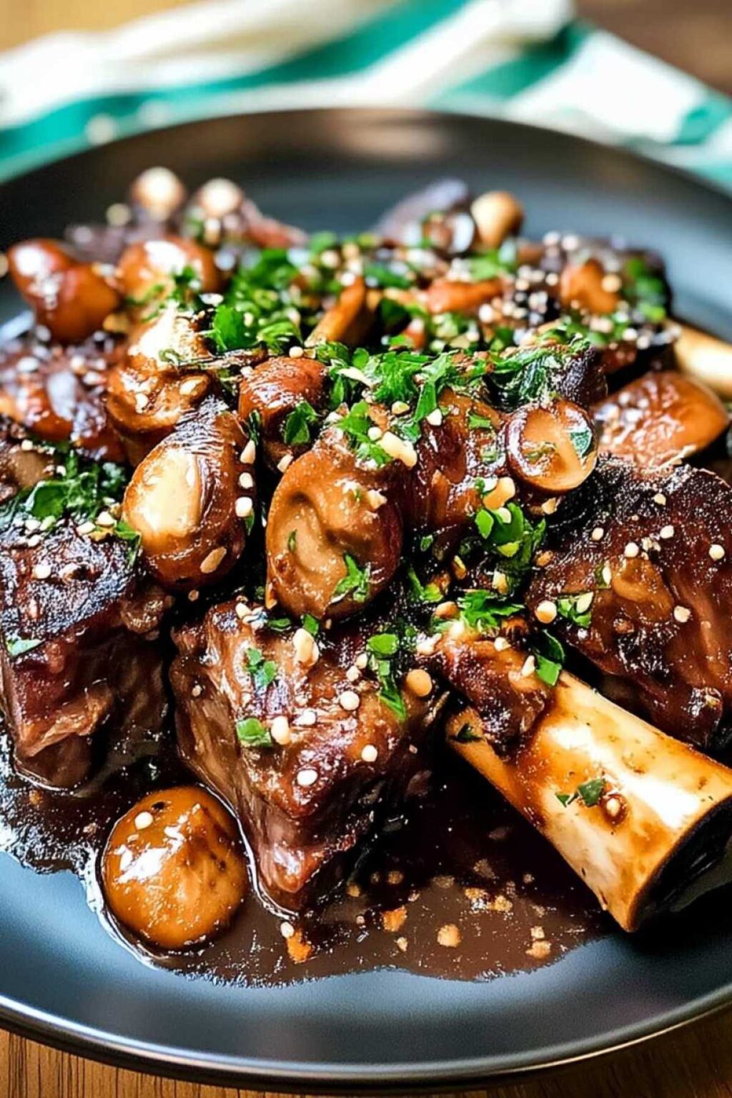 Slow Braised Beef Short Ribs Recipe – Rich, Tender & Easy
