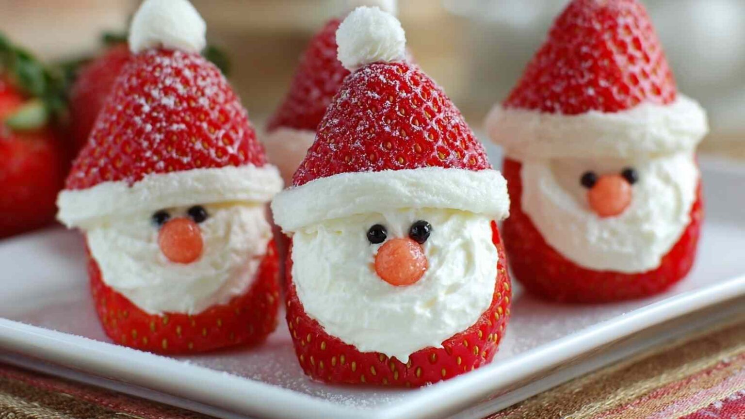 Strawberry Santas Recipe: Adorable 4-Ingredient Christmas Treats (15 ...