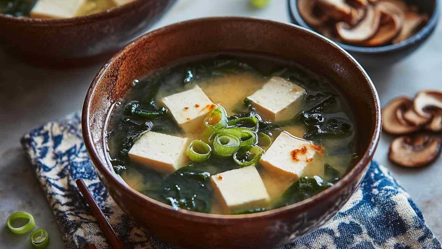 Simple Miso Soup Recipe: Authentic Japanese Restaurant Style in 15 Minutes