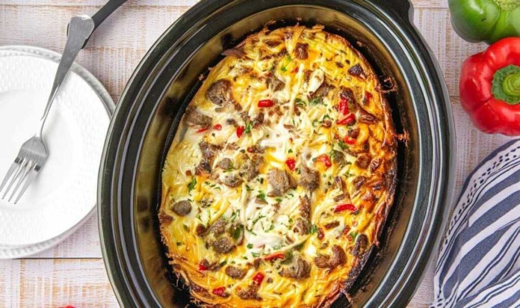 Crockpot Breakfast Casserole – Easy Holiday Hero