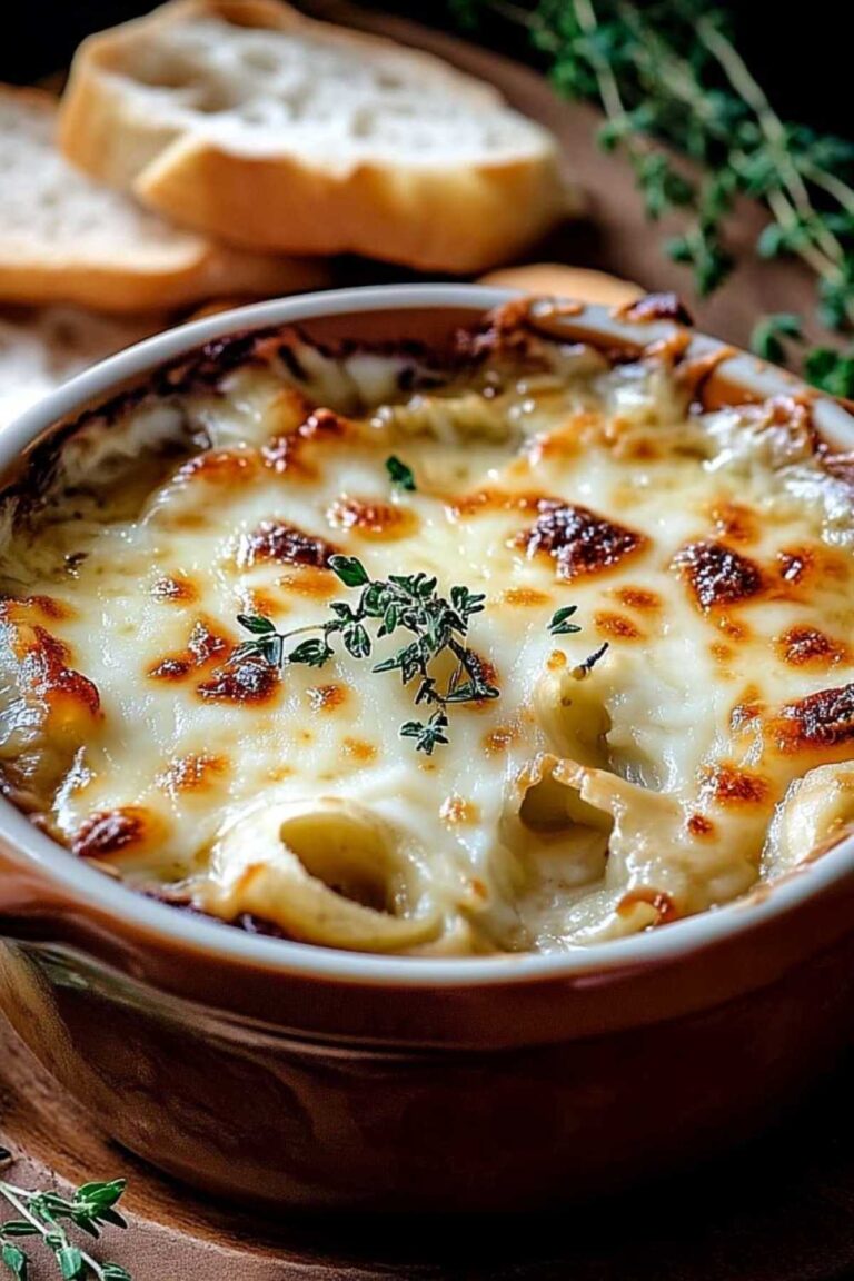 Soupe à l’Oignon Gratinée – Authentic French Recipe