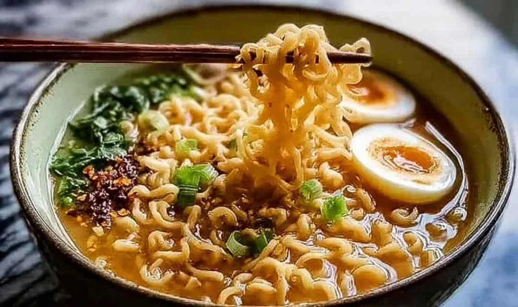 High Protein Easy Ramen Noodle Soup | 35g Protein (Ready in 40 Min)