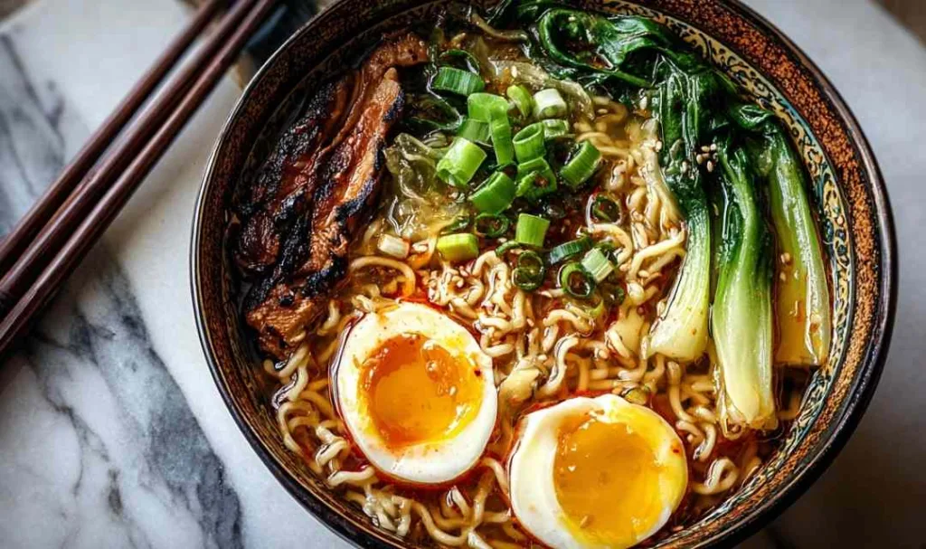 High Protein Ramen Noodle: 35g Protein Japanese Bowl Recipe