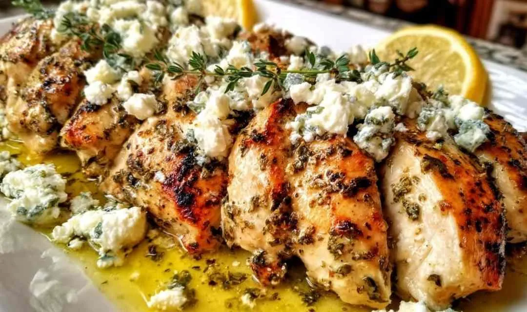 Greek Chicken with Lemon and Feta: Easy 30-Minute Mediterranean Recipe