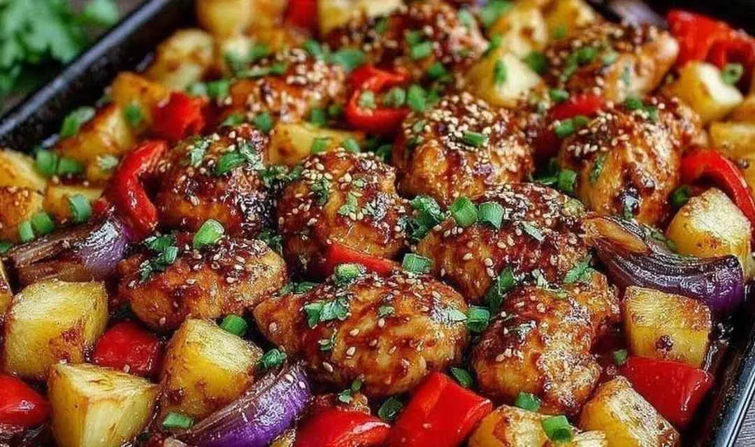 Hawaiian Chicken Sheet Pan: Easy 45-Minute Tropical Dinner Recipe