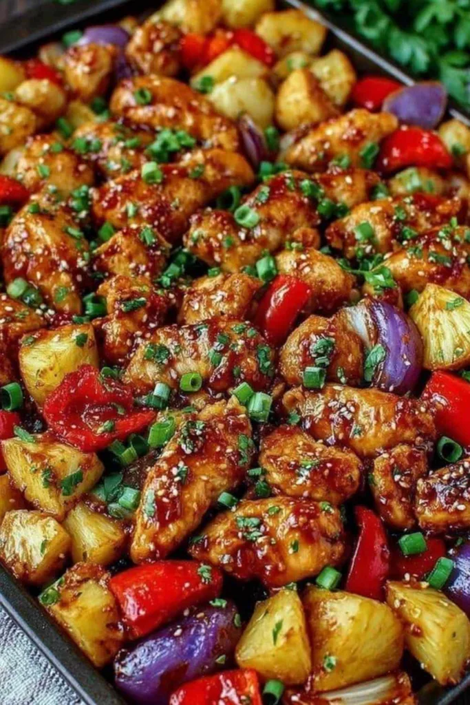 Hawaiian Chicken Sheet Pan: Easy 45-Minute Tropical Dinner Recipe