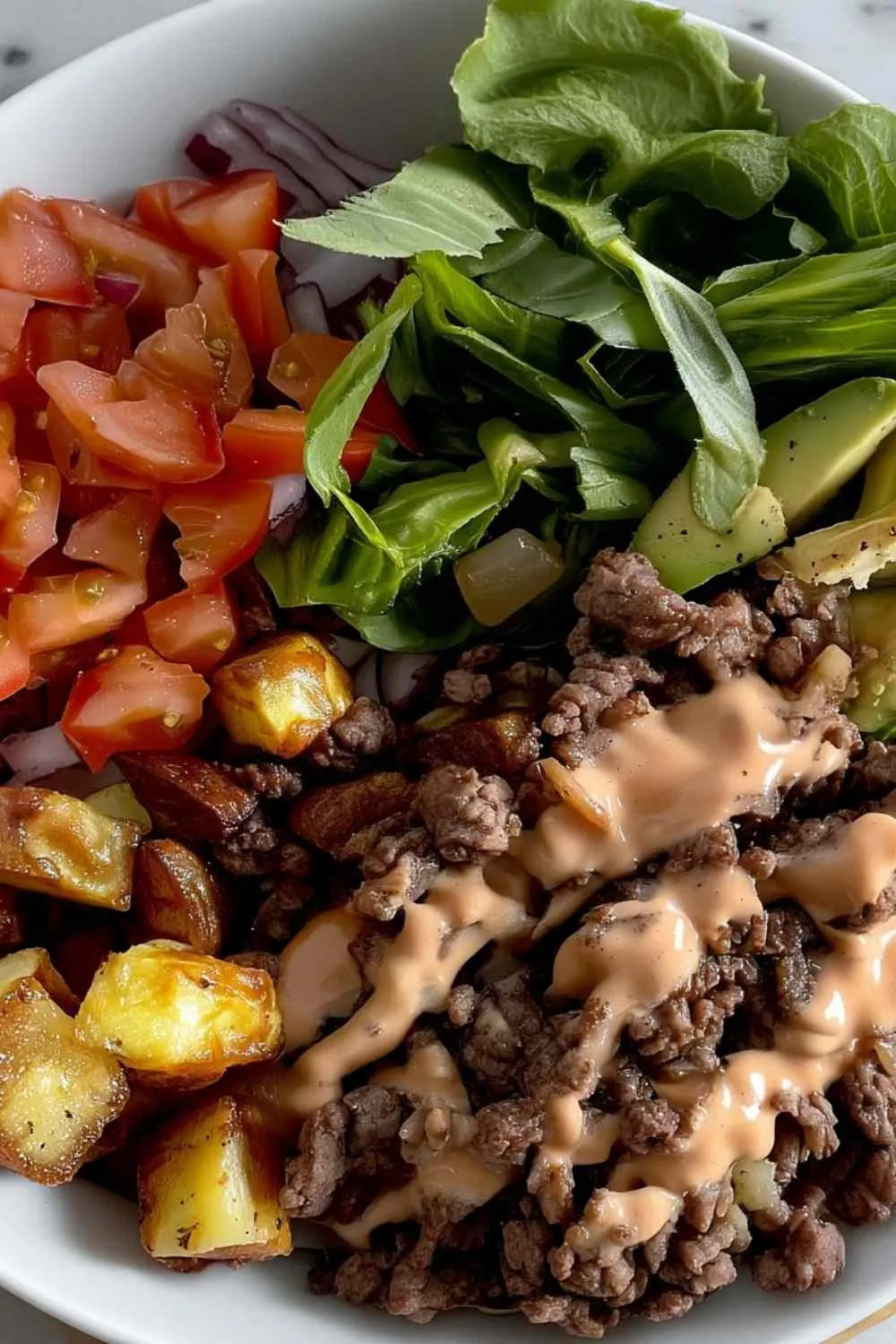 High Protein Burger Bowl Recipe: 44g Protein in 30 Minutes