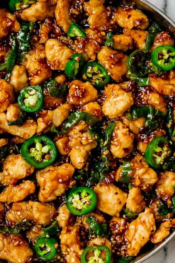 Jalapeno Chicken Recipe: Spicy Sweet Asian-Inspired Dinner in 25 Minutes