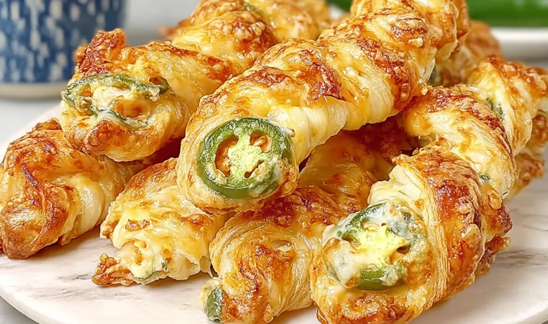 Jalapeno Popper Twists: Easy Appetizer Recipe Ready in 40 Minutes