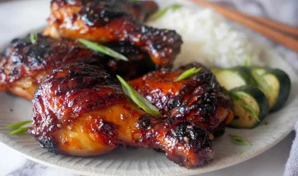 Kalbi Chicken Legs in Air Fryer - Easy Korean BBQ Recipe Ready in 30 ...