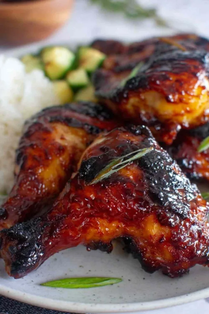 Kalbi Chicken Legs in Air Fryer - Easy Korean BBQ Recipe Ready in 30 ...