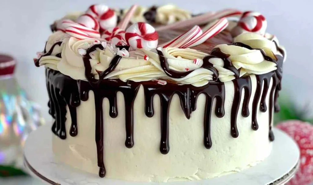 Peppermint Fudge Cake Recipe: 5 Layers of Chocolatey Holiday Bliss