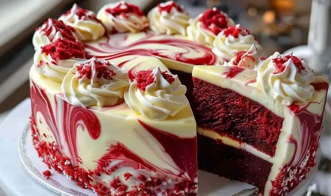 Red Velvet Cheesecake Swirl Cake: Stunning 10-Step Recipe