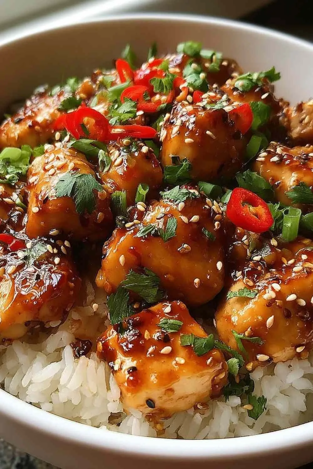 Sweet Chili Chicken Bowl - NonnaFood